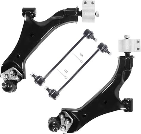 Boardroad Juego De 4 Brazos De Control Delanteros Inferiores Con
