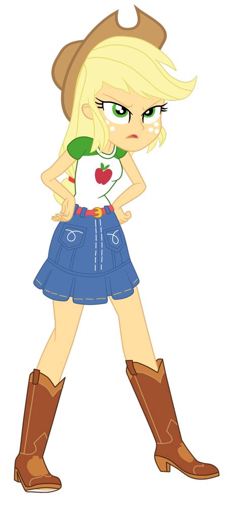 3006943 Safe Artistgmaplay Applejack Human Equestria Girls