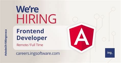 Ingsoftware On Linkedin Frontend Angular Skill Hiringnow