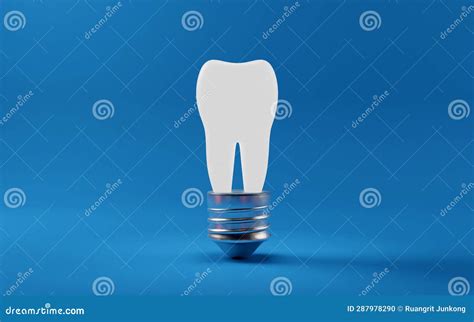 Tooth Shaped Object On Plain White Background Royalty Free Stock Image