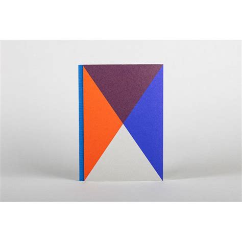 Red And Blue Overlaying Triangles Journal By Positional Barnes And Noble®