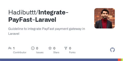 github hadibuttt integrate payfast laravel guideline to integrate