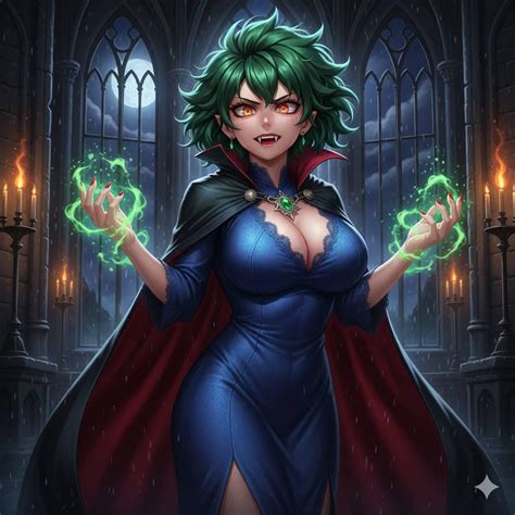 Deku Transformation Into Busty Vampire By Shunqterry On Deviantart