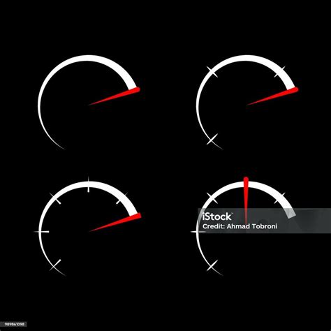 Speed Test Vector Template Design Stock Illustration Download Image Now Business Circle