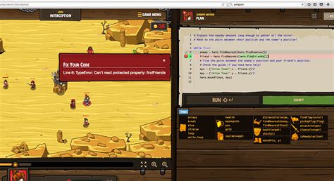 Cant Solve Interception Codecombat Discourse