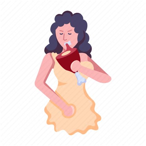 Primitive Girl Ancient Girl Cave Person Prehistoric Person