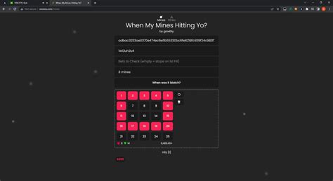 Now You Can Check When Your Mines Pattern Was Going To Hit R Stake