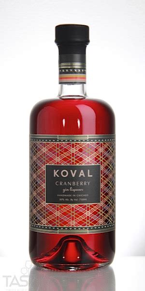 Koval Distillery Cranberry Gin Liqueur Usa Spirits Review Tastings