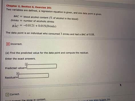 solved chapter 2 section 6 exercise 201 two variables are