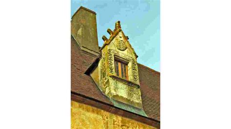 Chien Assis Les Fenêtres Et Lucarnes Shabillent Et Geofr