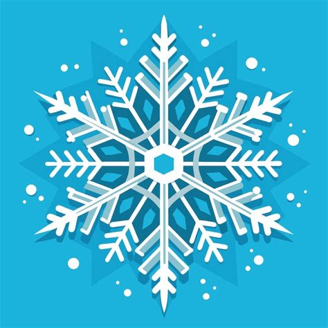 Premium Vector Flocons De Neige