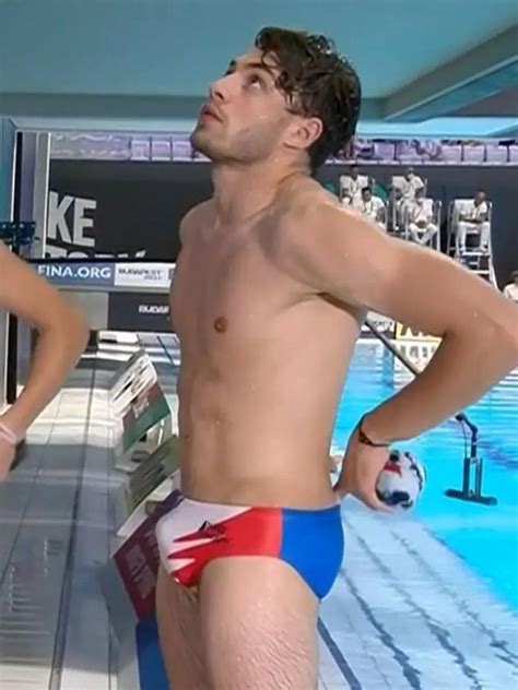 French Diver Jules Bouyer Leaves Olympic Fans Not Knowing Where To Look