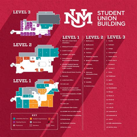 Unm Campus Map University Of New Mexico