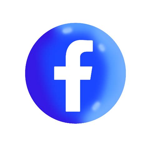 Facebook Logo Icon Isolated On Transparant Background 24398614 Png