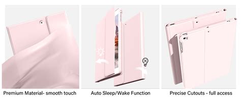 Amazon Com ZKTUYU Keyboard Case For IPad Inch IPad Th Th Generation IPad Air