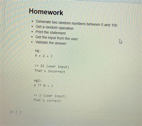 Solved Homework Generate Two Random Numbers Between 0