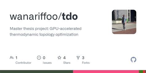 Github Wanariffootdo Master Thesis Project Gpu Accelerated