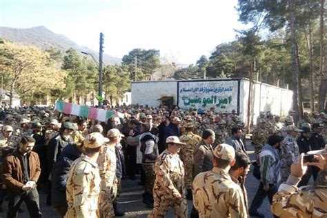 تصاویر تشییع و خاکسپاری شهید گمنام در پادگان نوده خاندوز