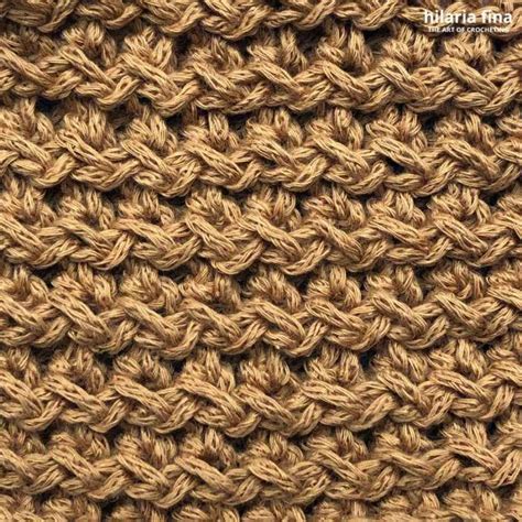Zigzag Crochet Stitch Learn Hilaria Fina Slip Stitch Crochet
