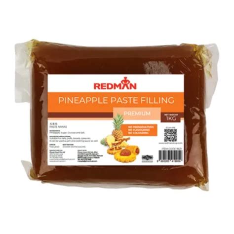 Halal Pineapple Paste Premium 1kg Qiksmart