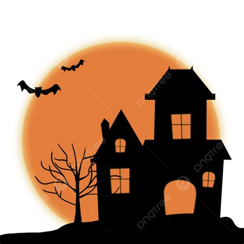 Frightening Clipart House
