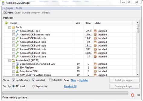 Error In Android Environment Setup Stack Overflow