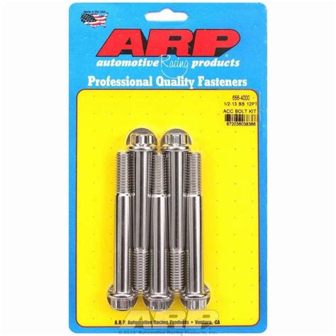 Arp Ss Bolt Kit 12pt 5 12 13 X 4000