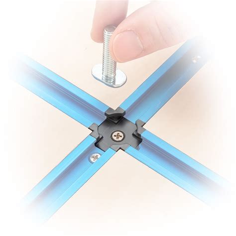 Rockler T Track Drop In 4 Way Intersections 4 Pack Rockler