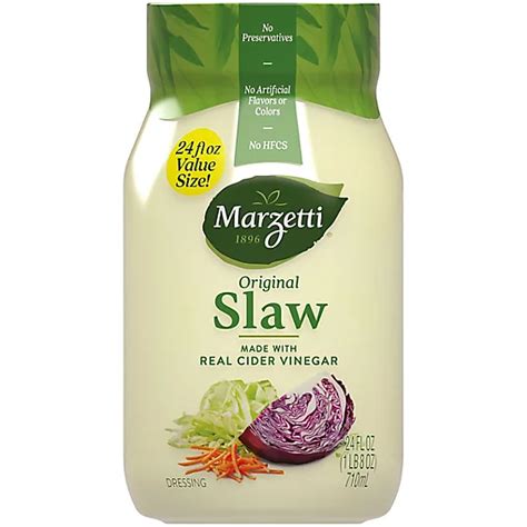 Marzetti Value Size Original Slaw Dressing 24 Fl Oz Jewelosco