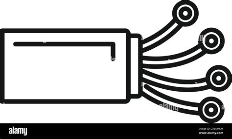 Optical Cable Connecting To Network Server Data Transfer And Internet
