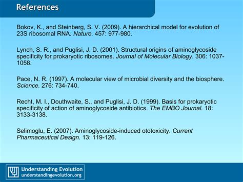 Evolution Of Ribosomes Ppt