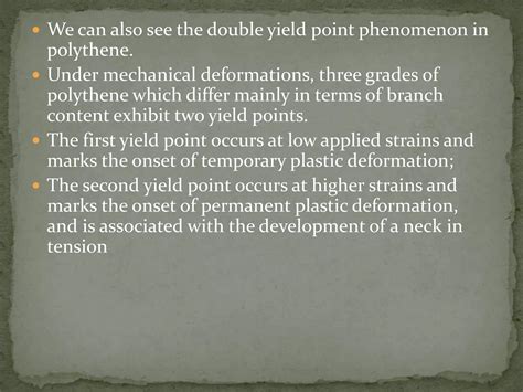 Double Yield Point Ppt Double Yield Point Ppt