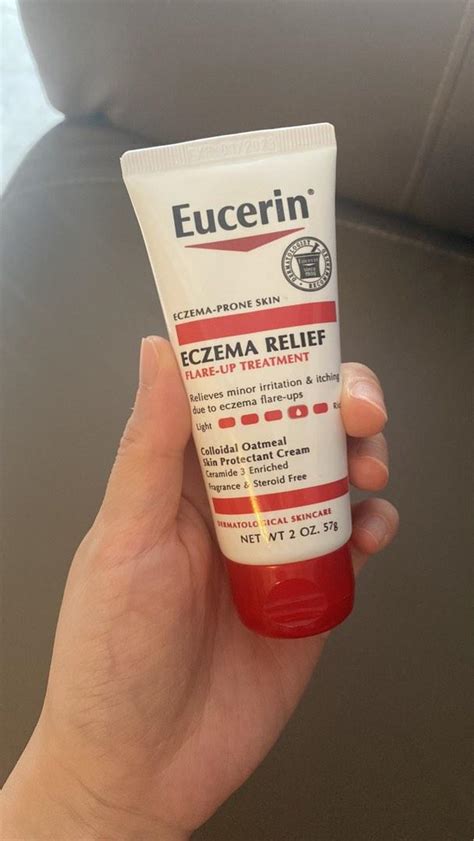 Eucerin Eczema Relief Cream Beauty And Personal Care Bath And Body Body Care On Carousell