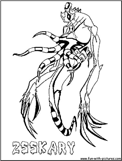 Ben 10 Omniverse Ripjaws Coloring Pages Coloring And Drawing Ripjaws