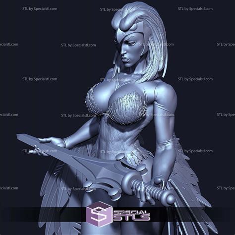 Sorceress With Sword Nsfw 3d Printer Files Specialstl