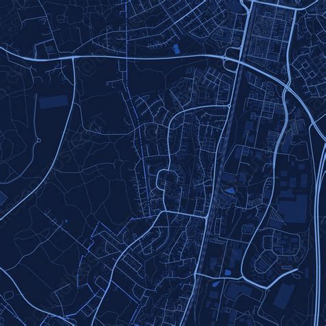 Kerava Dark Blue Vector Map 120k Boundless Maps
