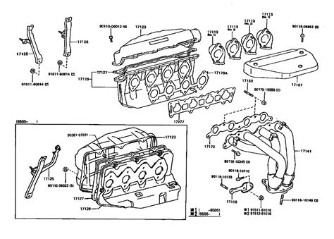 Kp Gasket Toyota Levin 20v 4age Manifold Gasket