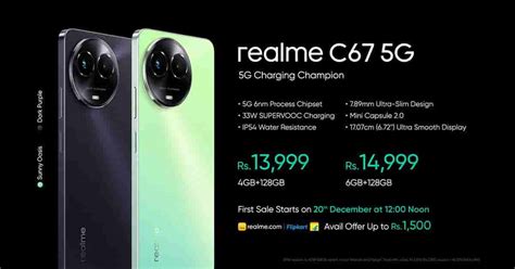 Realme C G Launched In India At A Starting Price Of Rs For Gb Gb Variant The