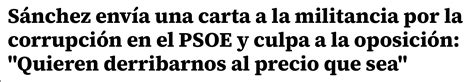 Otra Carta De Sánchez Fundación Para La Libertad