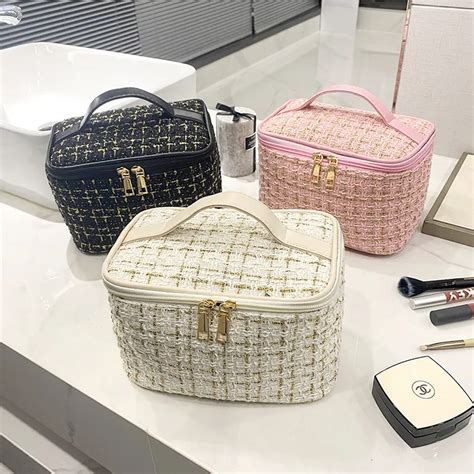 Luxury Brand Makeup Bag Large Capacity Portable From
