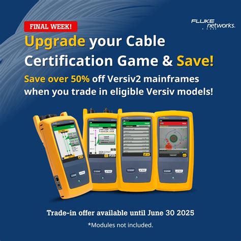 Fluke Australia ⏳🔜 Final Week To Save When You Upgrade Facebook