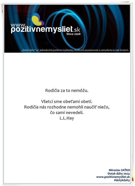 Dotyk Dúhy Máj 04 2024 Pozitivnemyslietsk