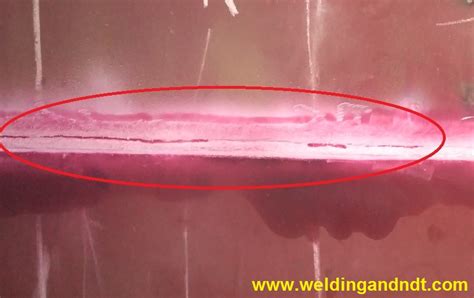 Dye Penetrant Test Dpt Lpi Pt Non Destructive Test Welding And Ndt