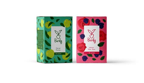 Birdy Visual Identity Packaging On Behance