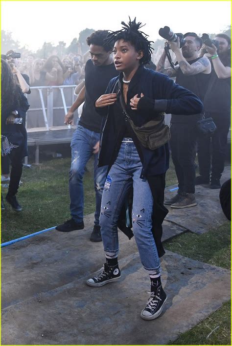 Jaden Smith Celebrates His 18th Birthday At Wireless Fest Photo