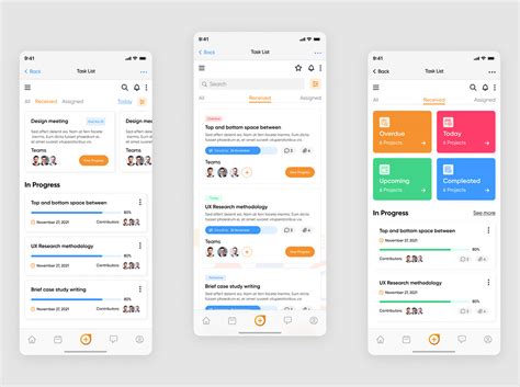 Task Management App UI Design On Behance