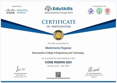 Rajarao Medicherla On Linkedin Eduskills