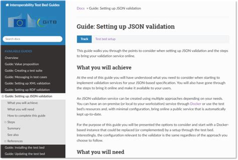New Json Validation Service Available Interoperable Europe Portal