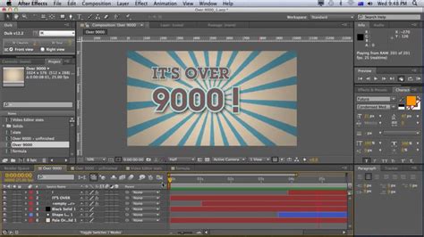 Animating Numbers In After Effects