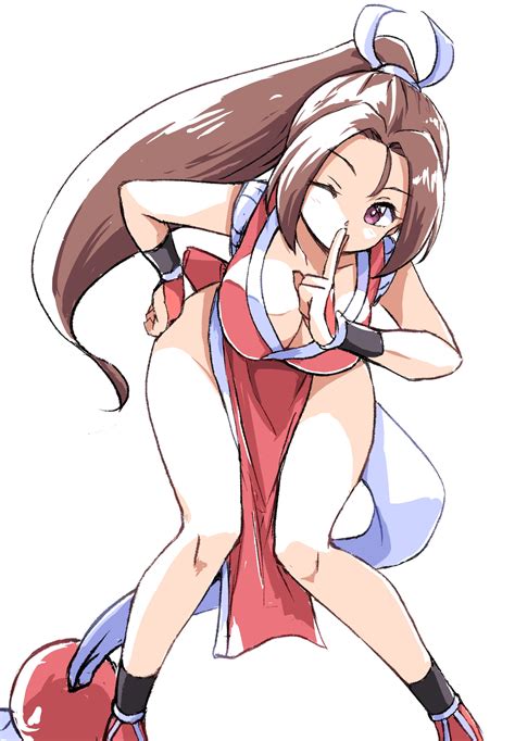 Ikaringo Ikaringo4444 Shiranui Mai Fatal Fury The King Of Fighters Highres 1girl Breasts